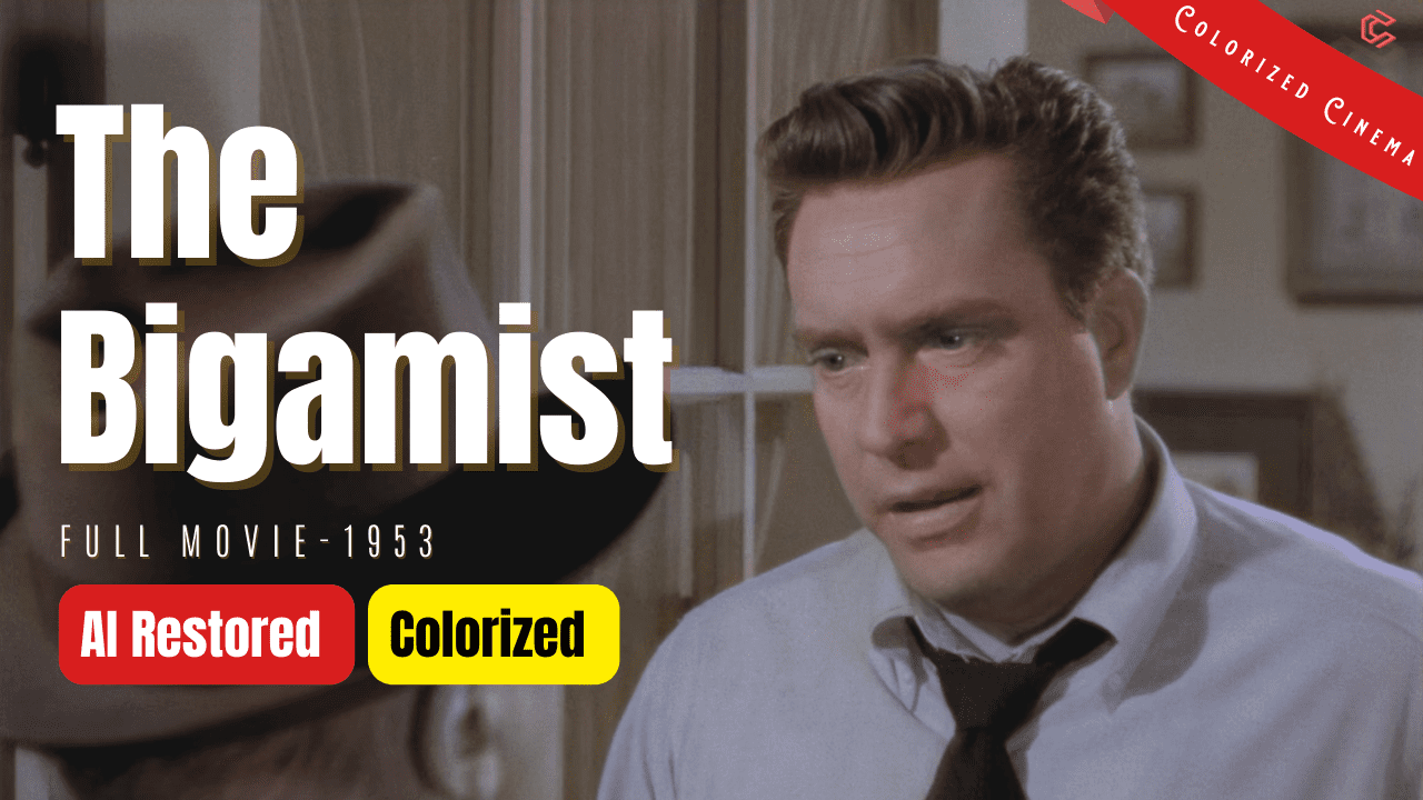 The Bigamist (1953) | Colorized | Subtitled | Joan Fontaine, Edmond O ...